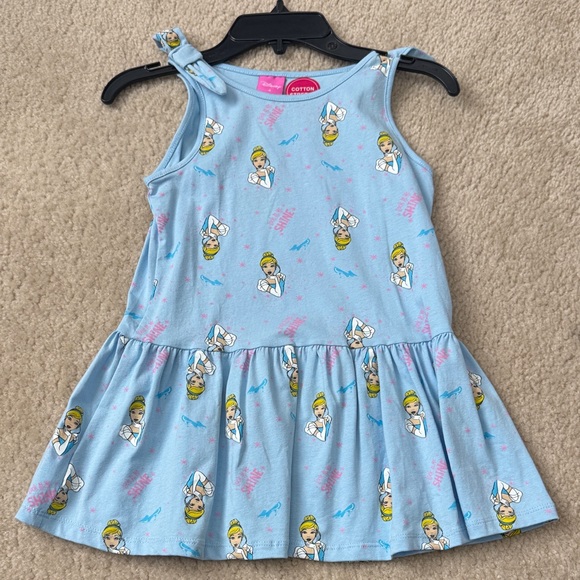Disney | Dresses | New Disney Light Blue Kids Cinderella Princess Dress ...